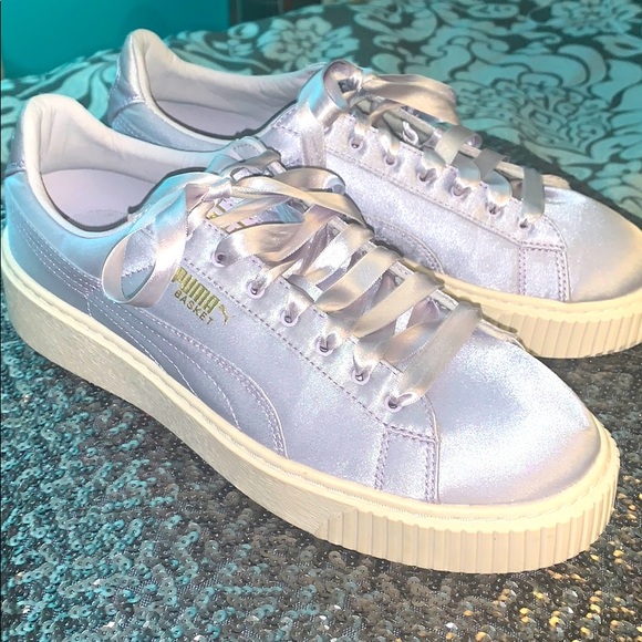 Puma | Shoes | Pale Lilac Puma Sneaker | Poshmark